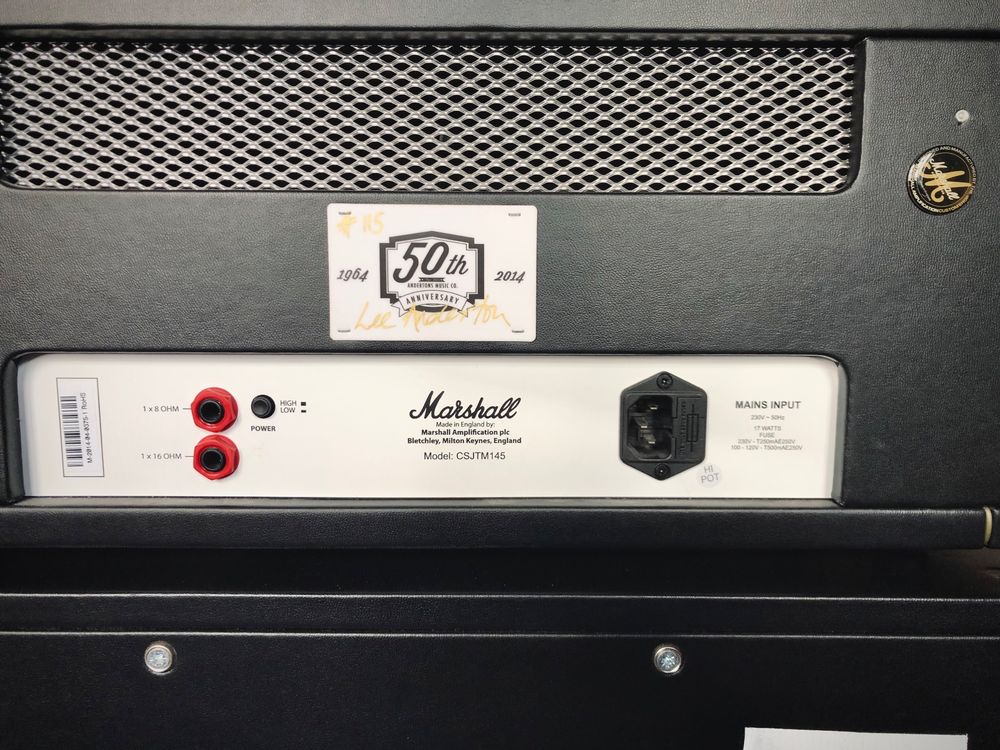 Marshall JTM145 CS Limited Edition Andertons 50th Anniversar | Kaufen ...