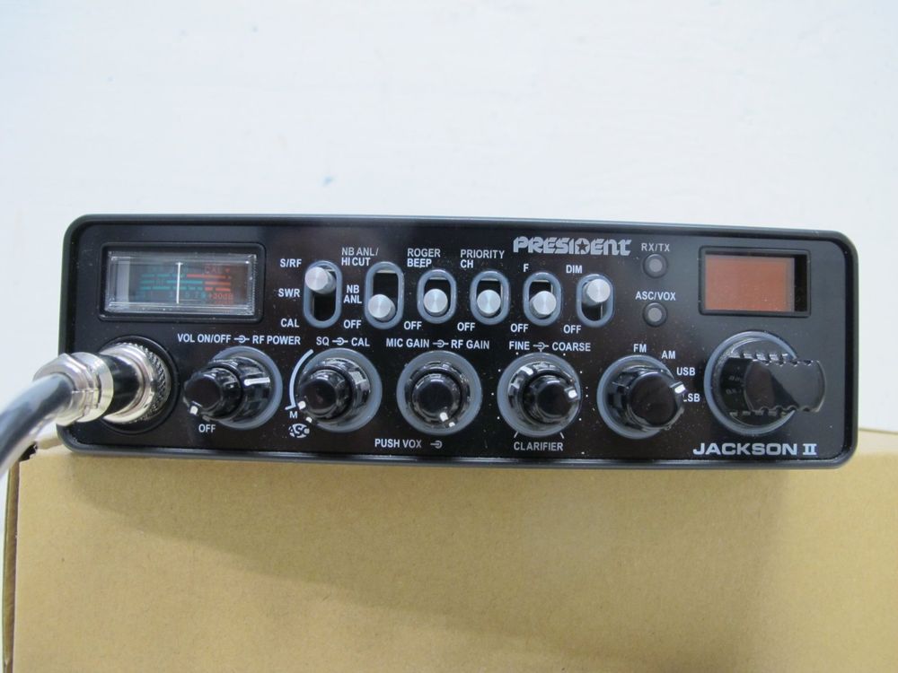 President Jackson 2 AM/FM/SSB CB Funkgerät 4/12W (Gebraucht) in ...