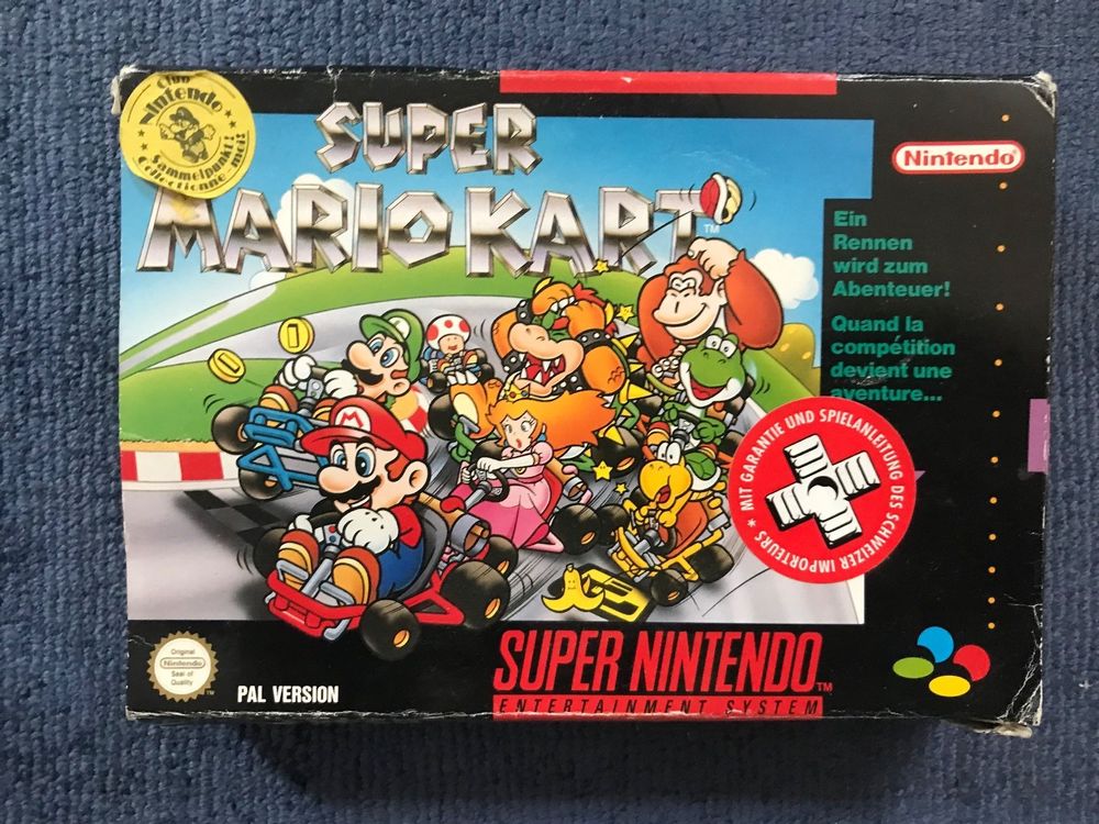 Super Nintendo - Super Mario Kart Version 1992 (Gebraucht) in Aubonne ...