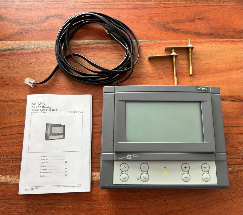 Panel Johnson Metasys SPS - DT-9100-8204 (Gebraucht) in Romanshorn für ...