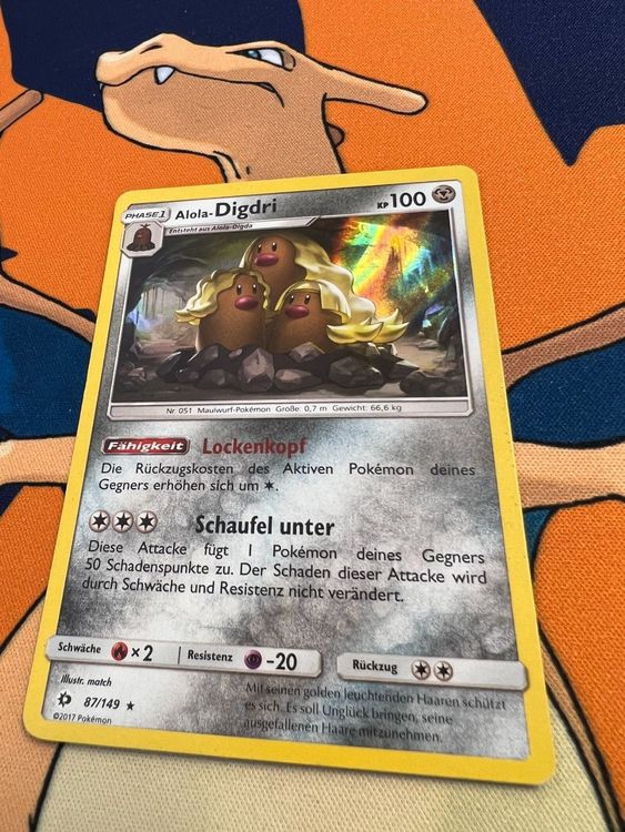 Pokemon - Alola-Digdri (SUM 87) - Holo | Kaufen auf Ricardo