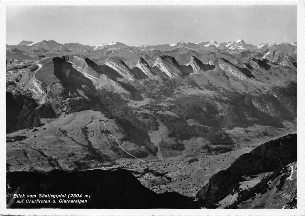 Churfirsten Toggenburg Berge Säntis (Gebraucht) in Widnau für CHF 2 – mit Lieferung auf Ricardo ...