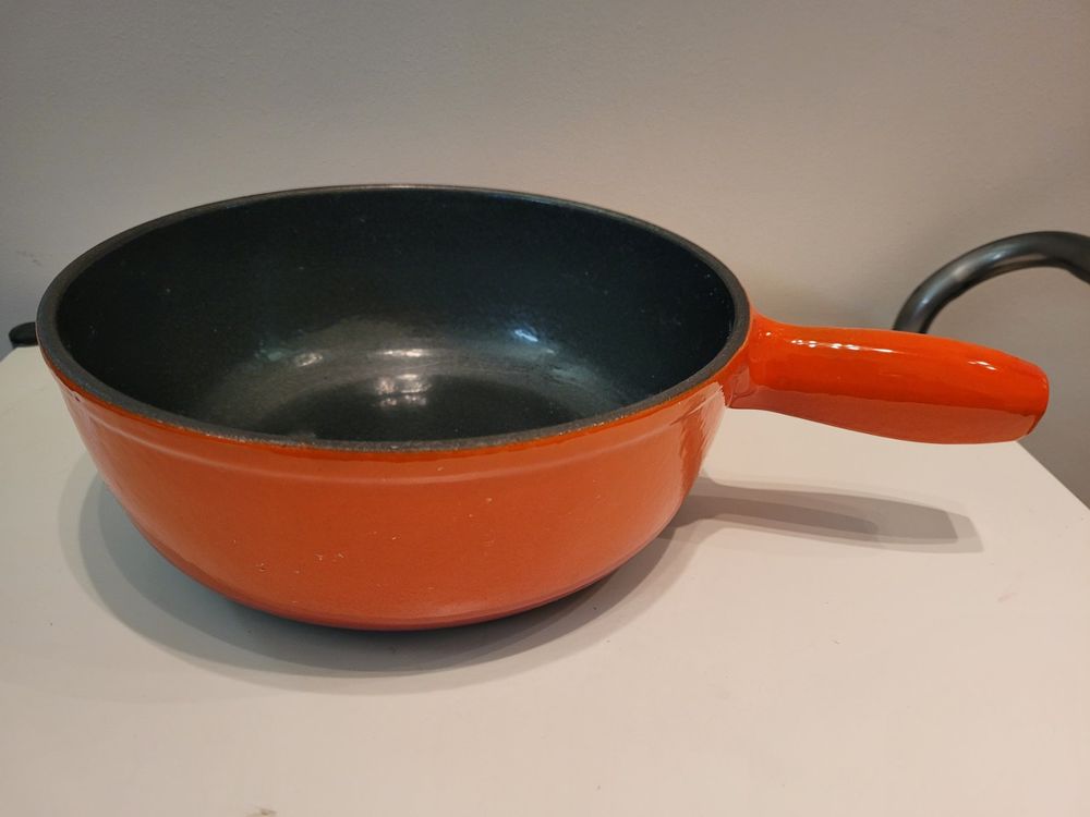 Vintage Caquelon Gusseisen / Fondue - Pfanne (Gebraucht) in Zofingen ...