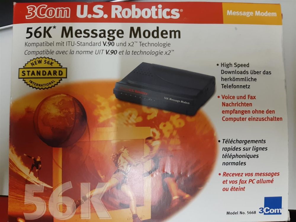3Com U.S.Robotics 56K Modem (Gebraucht) in Niederdorf für CHF 49 – mit ...