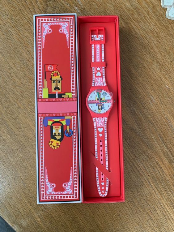 NEU SWATCH Aktionärsuhr GV 2022 (Neu und originalverpackt) in Einsiedeln für CHF 51.4 – mit ...