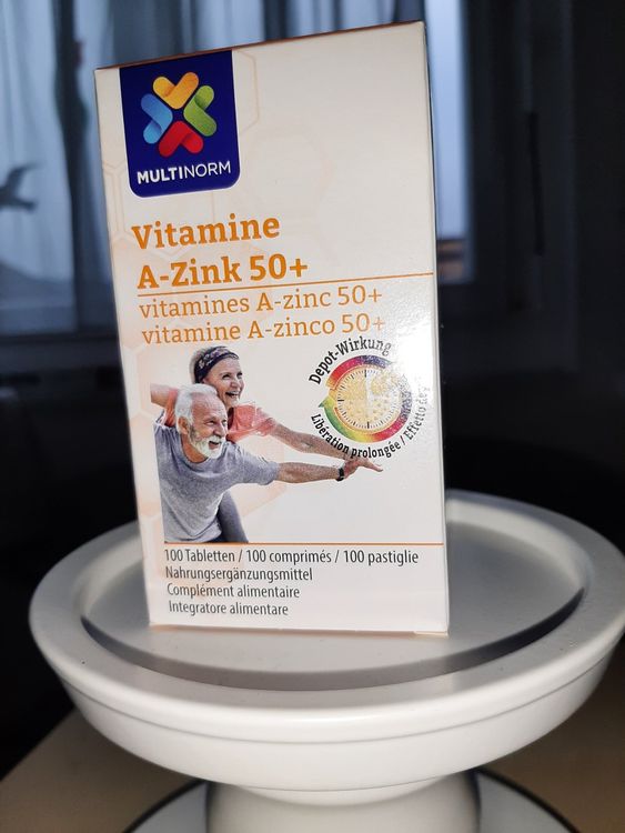 Vitamine A-Zink 50+ (Neu und originalverpackt) in für CHF 8 – mit ...