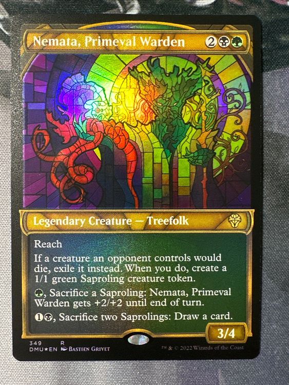 Nemata, Primeval Warden TEXTURED FOIL Boosterfrisch (Neu (gemäss ...