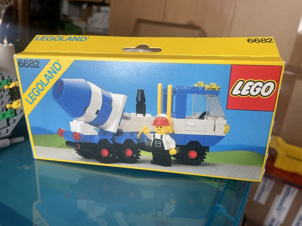 Rarität Lego NEU Betonmischer Set 6682 Legoland (Neu und ...