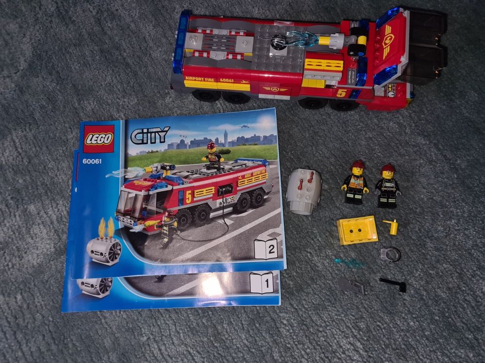 Lego 60061 City Flughafen Feuerwehrfahrzeug (Gebraucht) in Therwil für ...