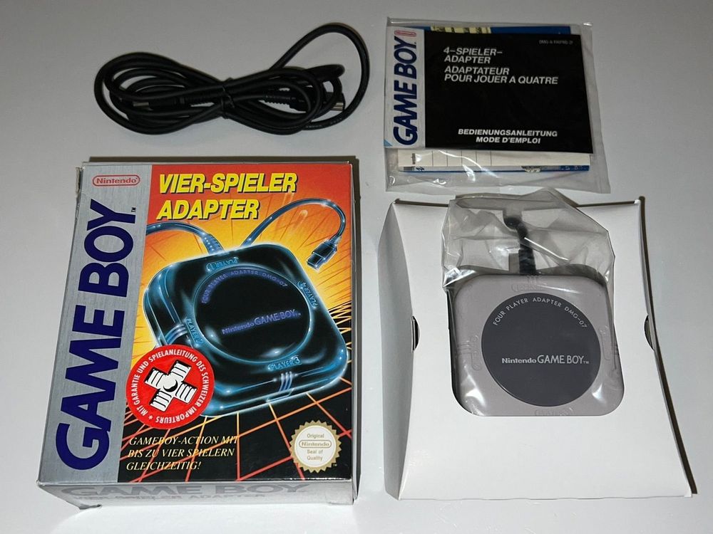 Game Boy Classic (GB) Zubehör - Vier-Spieler Adapter (OVP) (Gebraucht ...