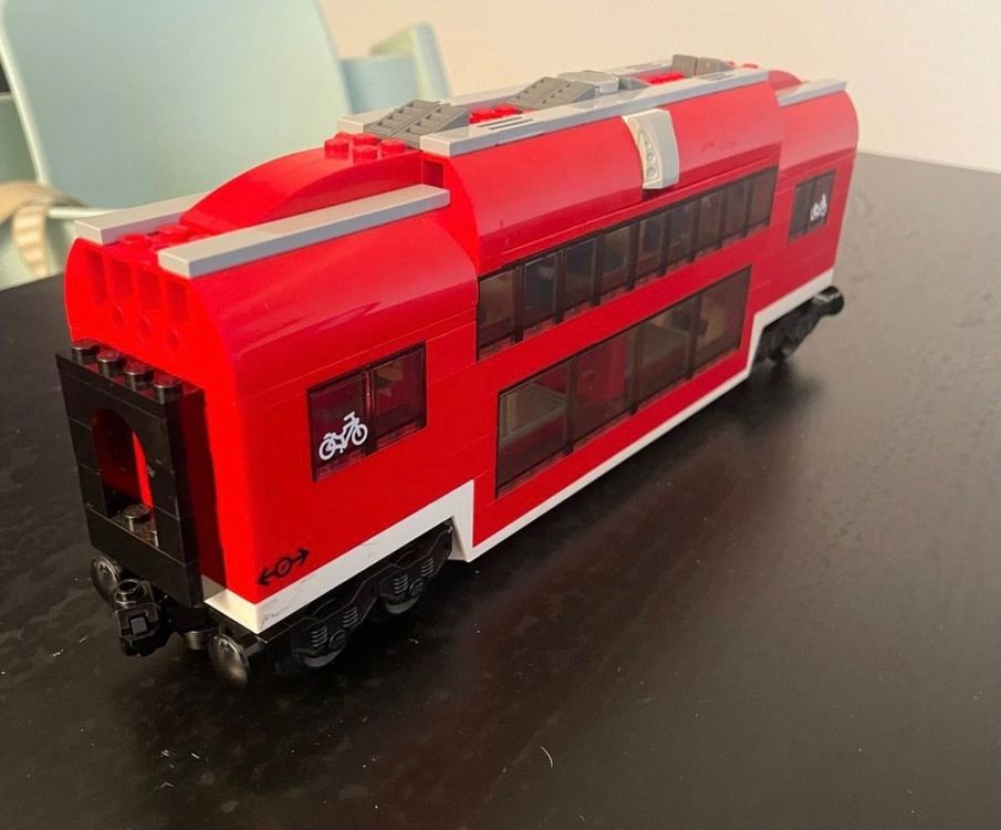 LEGO Eisenbahn Doppelstockwagen 7938 +60197 (Neu (gemäss Beschreibung ...