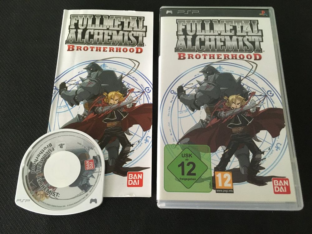 Fullmetal Alchemist Brotherhood für PSP (Gebraucht) in St.Gallen für ...