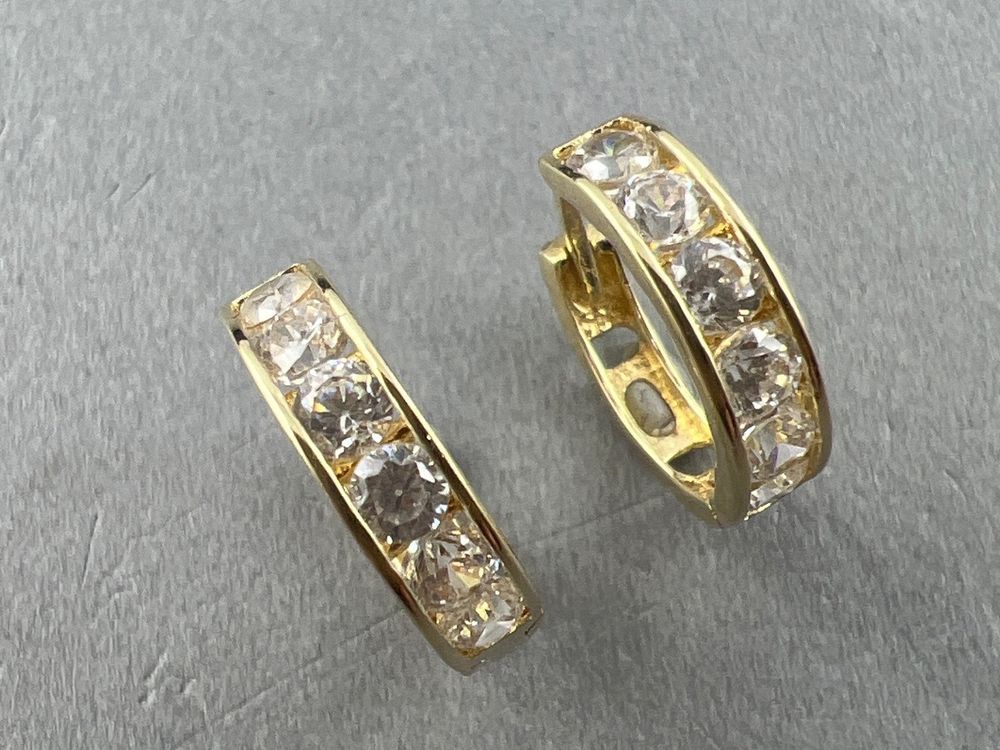 Creolen 585 Gold | Kaufen auf Ricardo