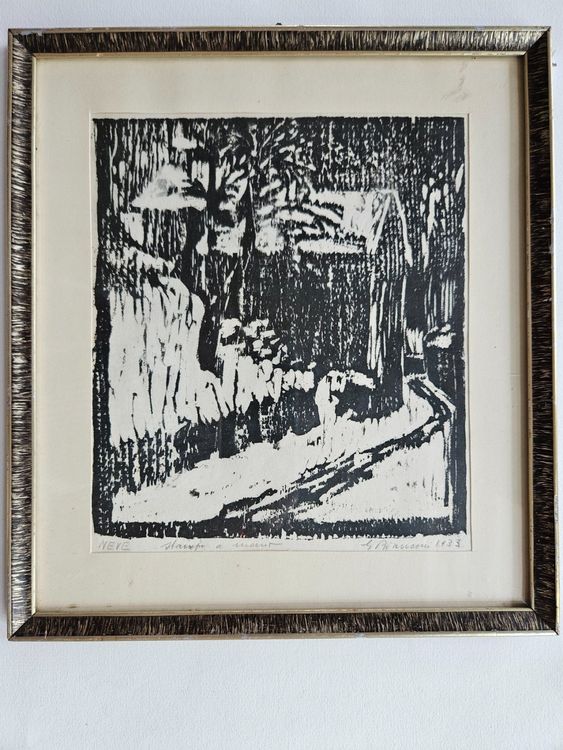 Giovanni Bianconi Holzschnitt "Neve" (Gebraucht) in Wisen SO für CHF 89 – mit Lieferung auf ...