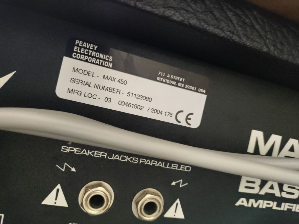 Peavey & Hiwatt Bass Amp Stack | Kaufen auf Ricardo