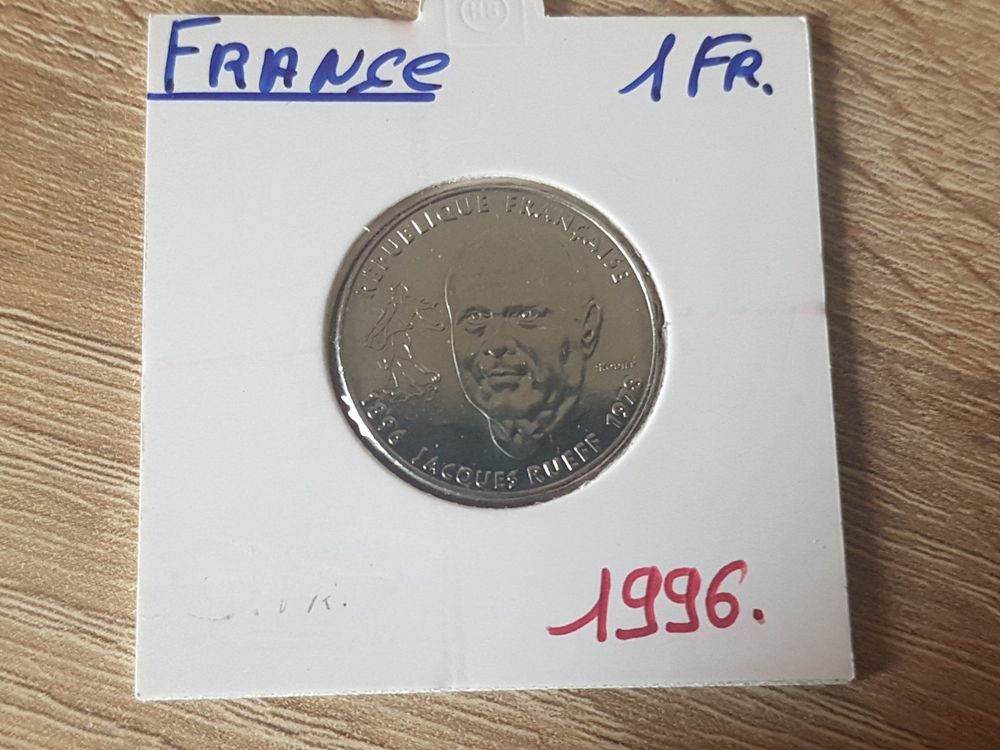 France 1 Franc 1996 | Kaufen auf Ricardo