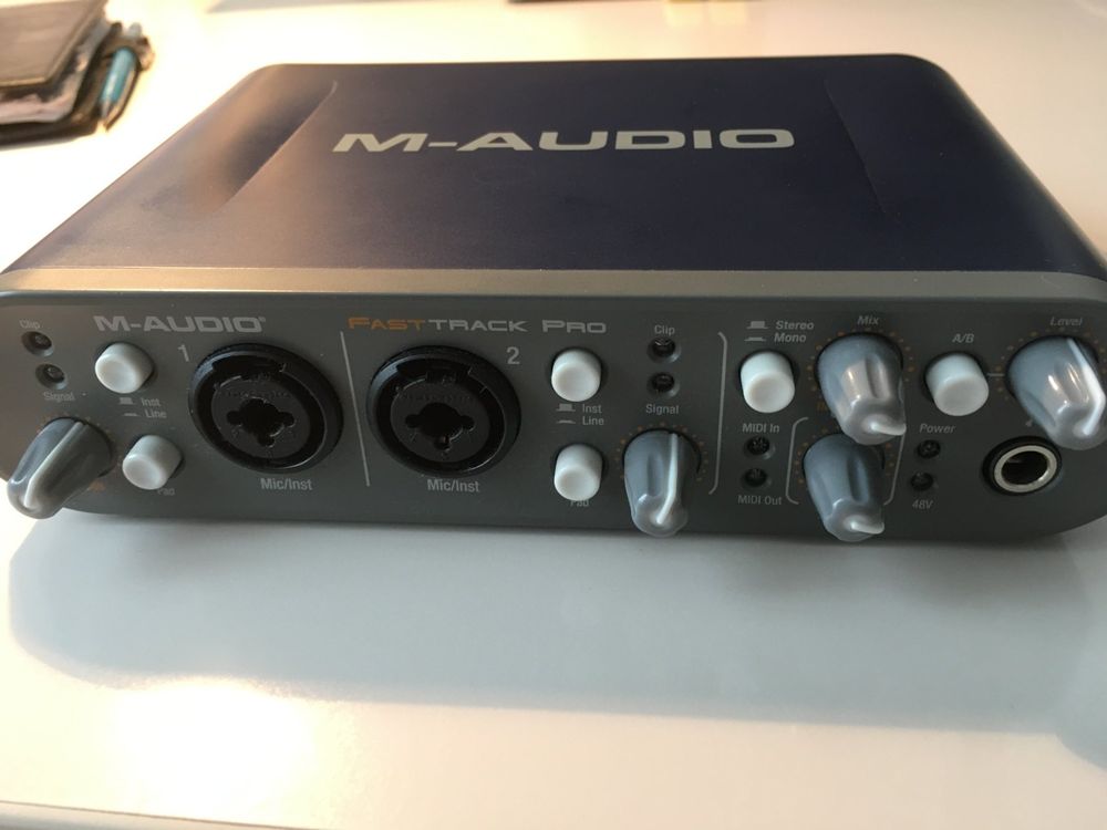 M-Audio fast Track Pro mobiles Audio/Midi-Interface (Gebraucht) in ...