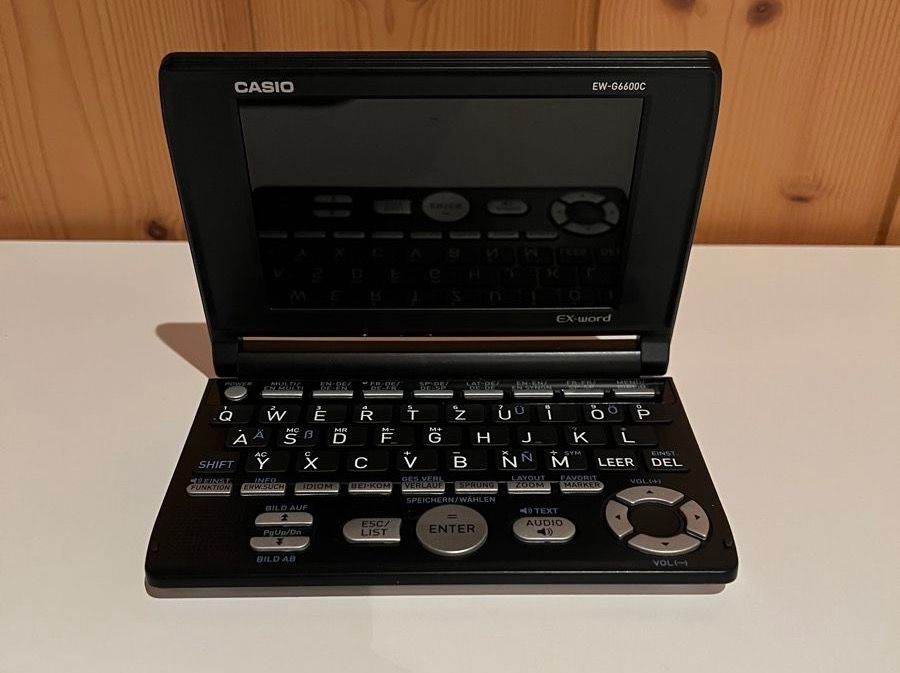 Elektronisches Wörterbuch Casio EX Word (Gebraucht) in Innertkirchen ...
