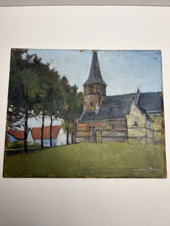Ölgemälde Chapelle de Ste Anne, David Rosan 1935 (obP) (Gebraucht) in ...