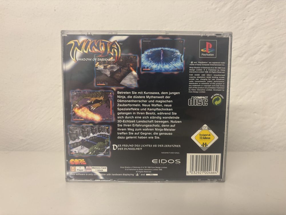Ninja Shadow of DarknessI Playstation I PS1 (Gebraucht) in Rüti ZH für ...