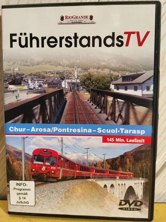 DVD - RhB - CHUR-AROSA/PONTRESINA - SCUOL TARASP - Führersta | Kaufen auf Ricardo