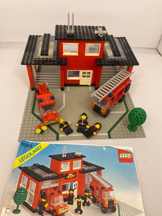 Lego City Nr. 6382 Feuerwehrstation aus den 80ziger Top | Kaufen auf ...
