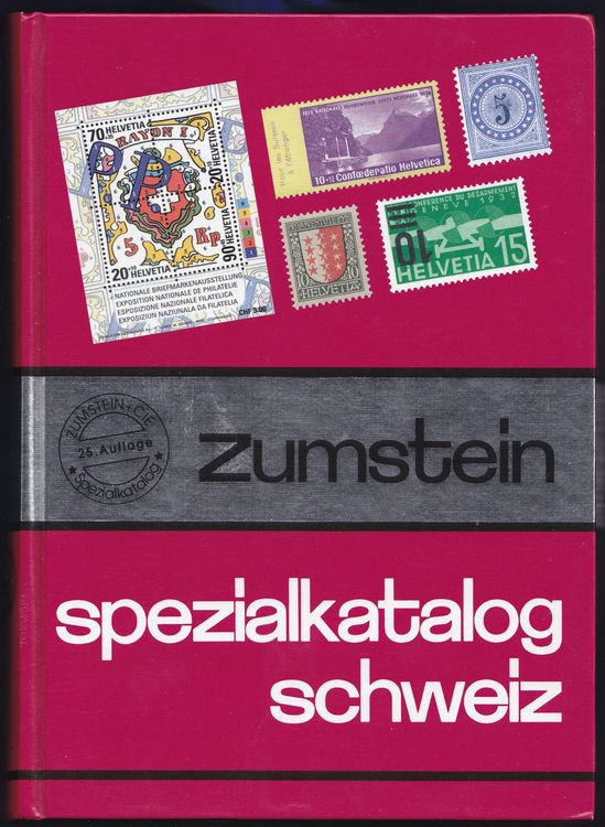 2000 ZUMSTEIN neuster Spezialkatalog Schweiz Band 2 (Neu (gemäss Beschreibung)) in Adliswil für ...