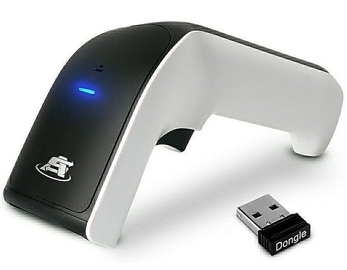 2x Barcode-Scanner (ScanAvenger) mit Funk, Bluetooth & USB (Neu und ...