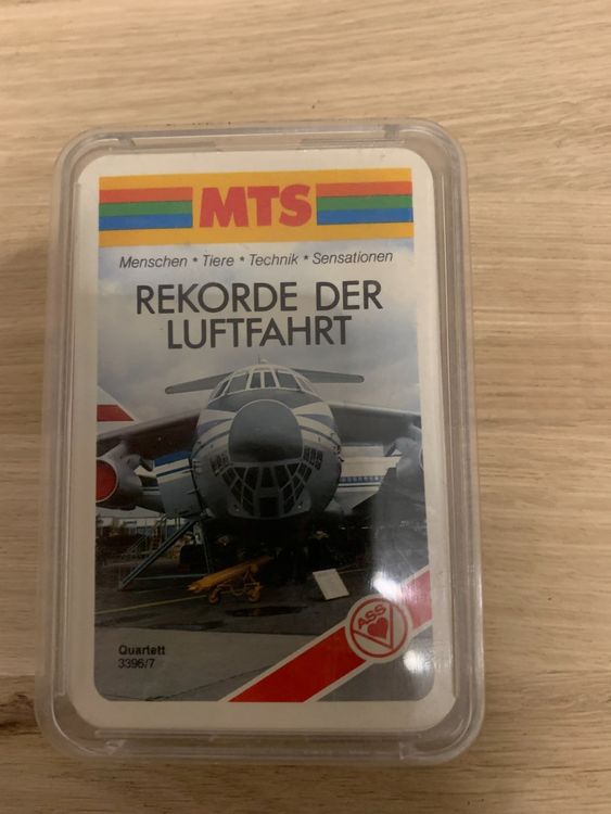 Flugzeuge - Rekorde der Luftfahrt Quartett (D'occasion) à Arlesheim pour CHF 2 – retrait ...