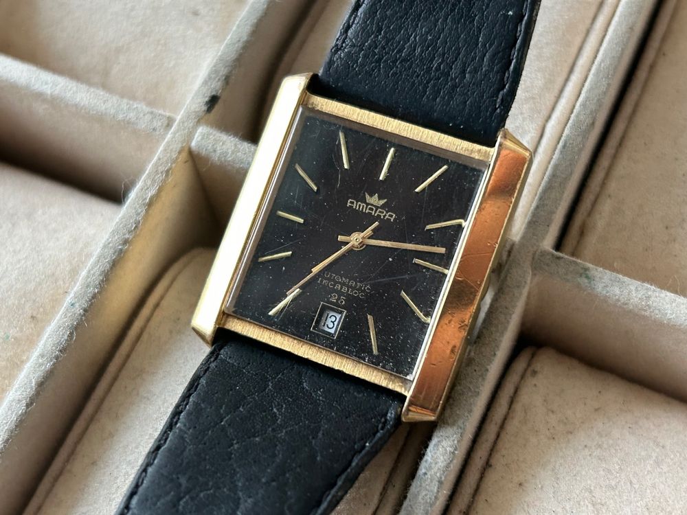 Montre vintage AMARA automatique homme fonctionne 1970 | Kaufen auf Ricardo