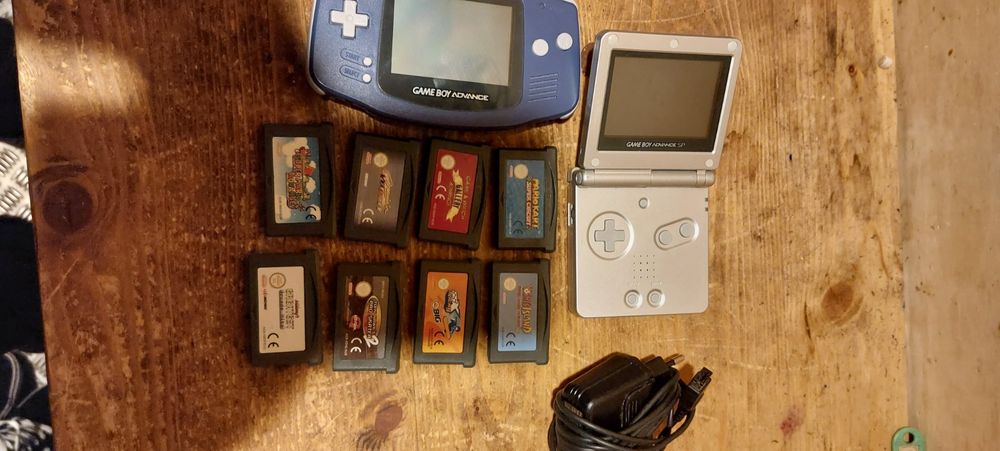 Game Boy Advance SP + Game Boy Advance Original+ 8x Game | Kaufen auf ... Game Boy Advance SP + Game Boy Advance Original+ 8x Game | Kaufen auf ...