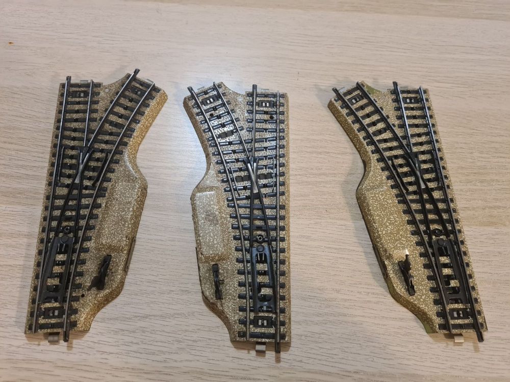 Märklin 3 x 5122 / 5123 Weichen M H0 | Kaufen auf Ricardo