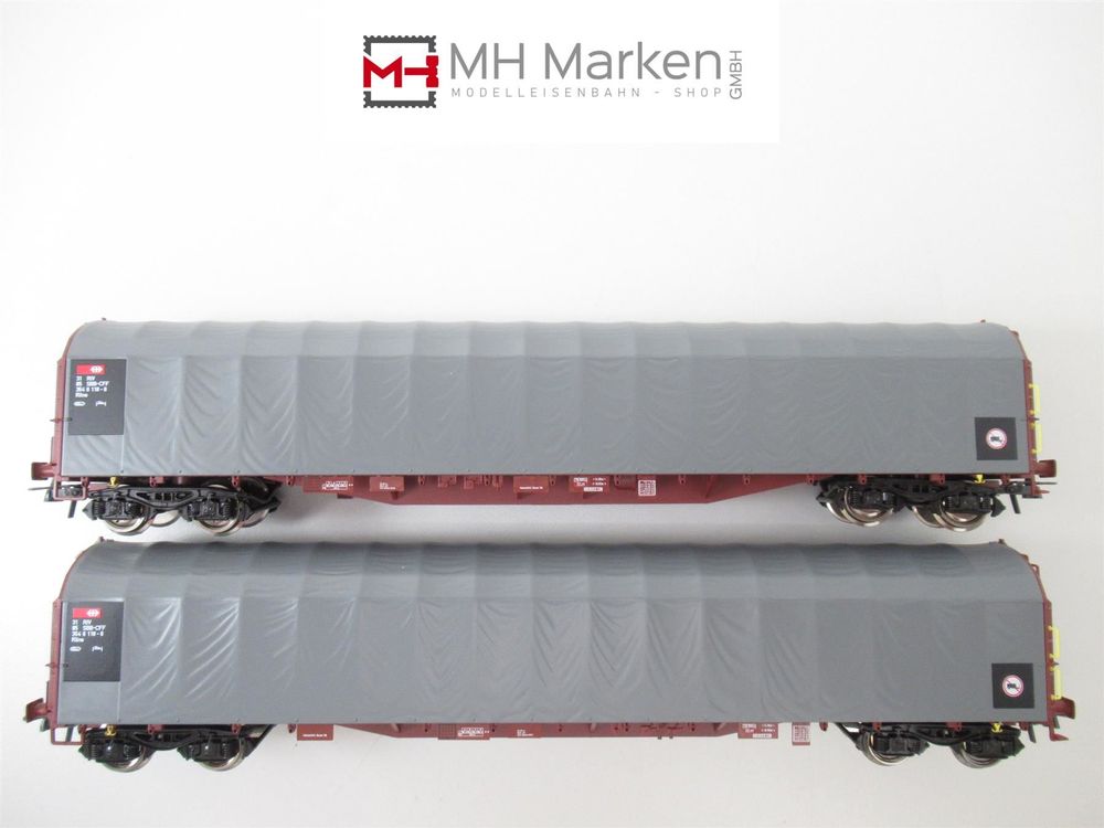 Roco 2 x 47606 SBB Schiebeplanenwagen DC (Gebraucht) in für CHF 55 ...