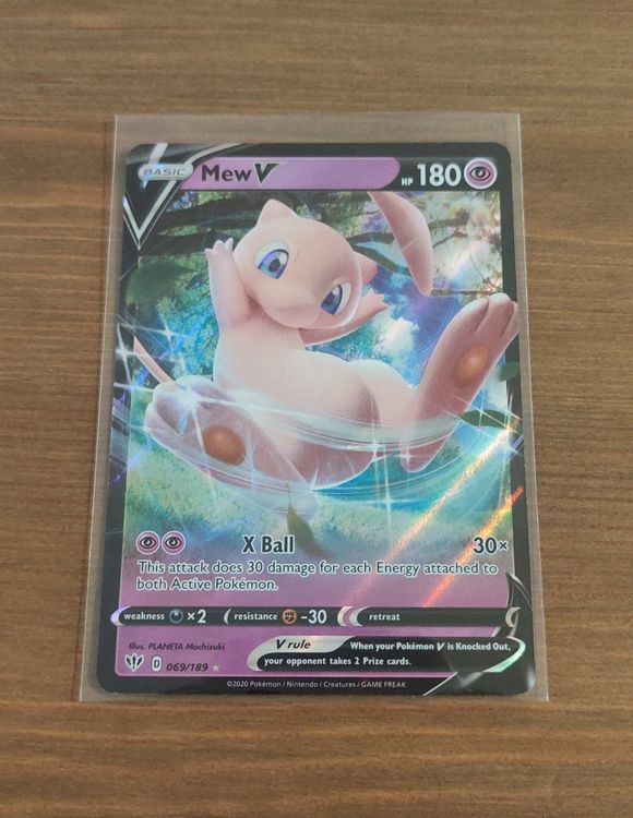 Pokémon Mew V Rare 69/189 (EN) | Kaufen auf Ricardo