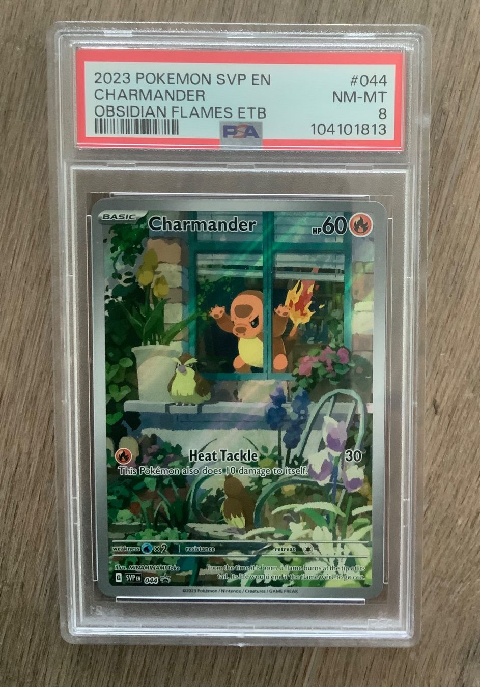 Charmander - SVP 044 - Obsidian Flames ETB - PSA 8 - Pokémon (Neu und ...