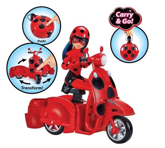 Miraculous Ladybug Scooter mit Puppe | Kaufen auf Ricardo