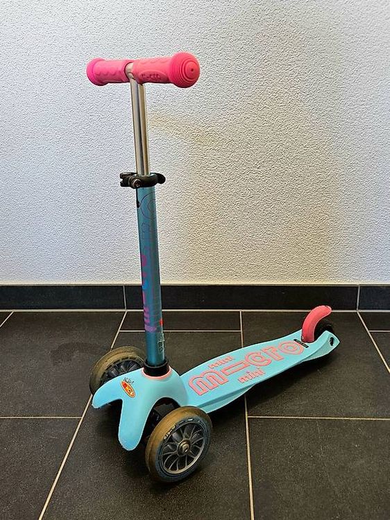 Micro Mini Scooter pink/türkis (Gebraucht) in Konolfingen für CHF 25 – mit Lieferung auf Ricardo ...