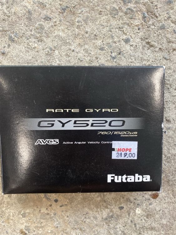 Futaba GY520 Rate Gyro, neuwertig (Gebraucht) in Schattenhalb für CHF 20 – mit Lieferung auf ...
