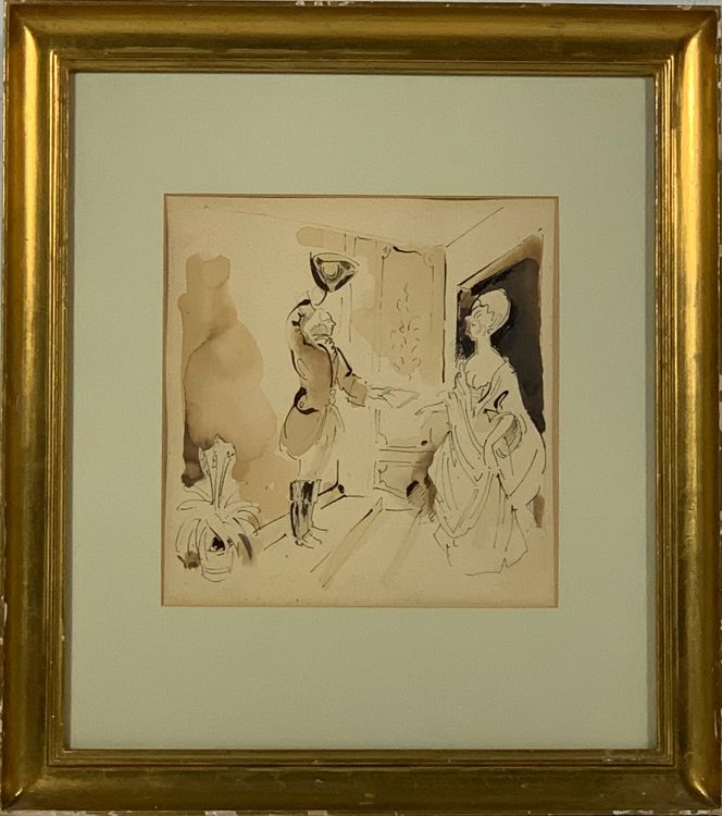 Hans Haug Balthasar (1890-1965) Aquarell | Kaufen auf Ricardo