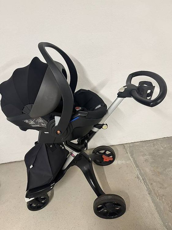 Stokke Xplory X rich black Kinderwagen / Babywagen Set (Gebraucht) in Volketswil für CHF 700 ...