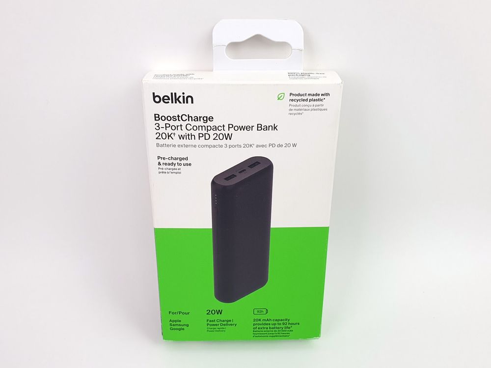 Belkin Boost Charge Powerbank 20K – 3 Ports, 20W PD Schnelll | Kaufen ...