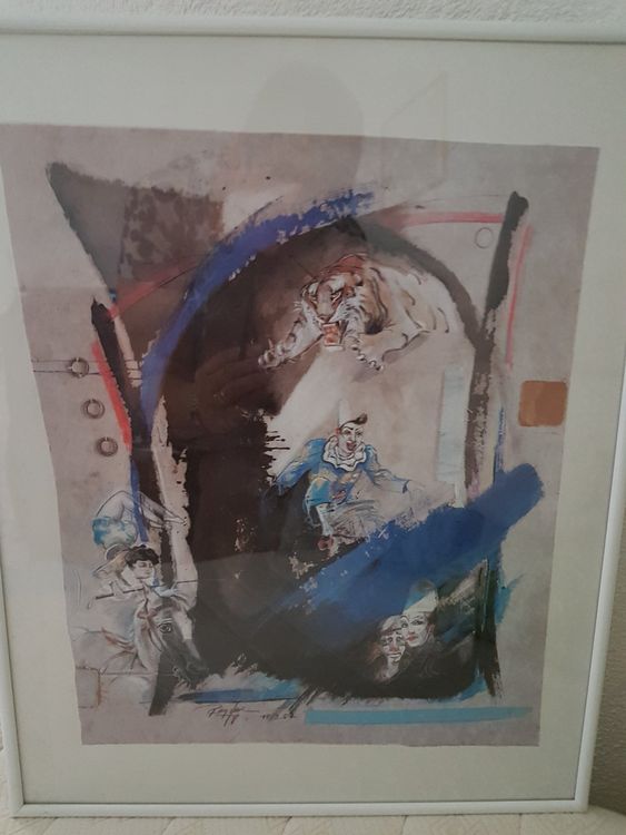 Sehr schönes Rolf Knie Bild 50x40 (Gebraucht) in Bischofszell für CHF 35 – nur Abholung auf ...