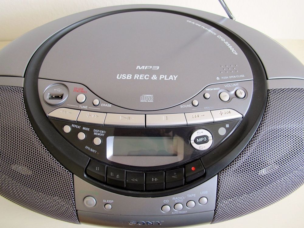 SONY CD-R/RW PLAYBACK CFD-RS 60CP (Gebraucht) in für CHF 82 – mit ...