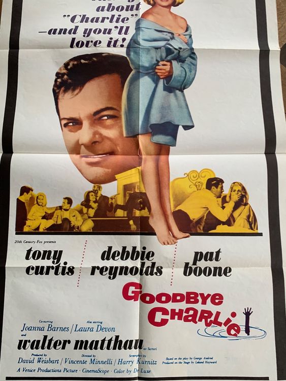 Original Film Plakat - Goodbye Charlie 1964 (Gebraucht) in Bern für CHF ...