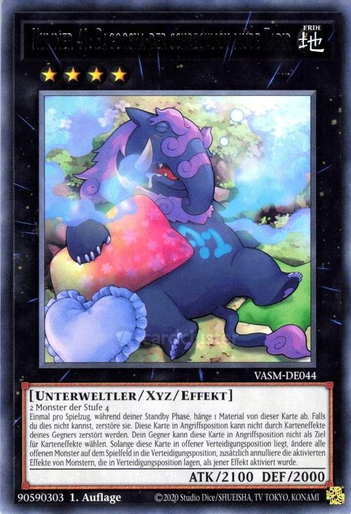 Yu Gi Oh! Nummer 41: Bagooska der schrecklich müde Tapir VAS (Neu und ...