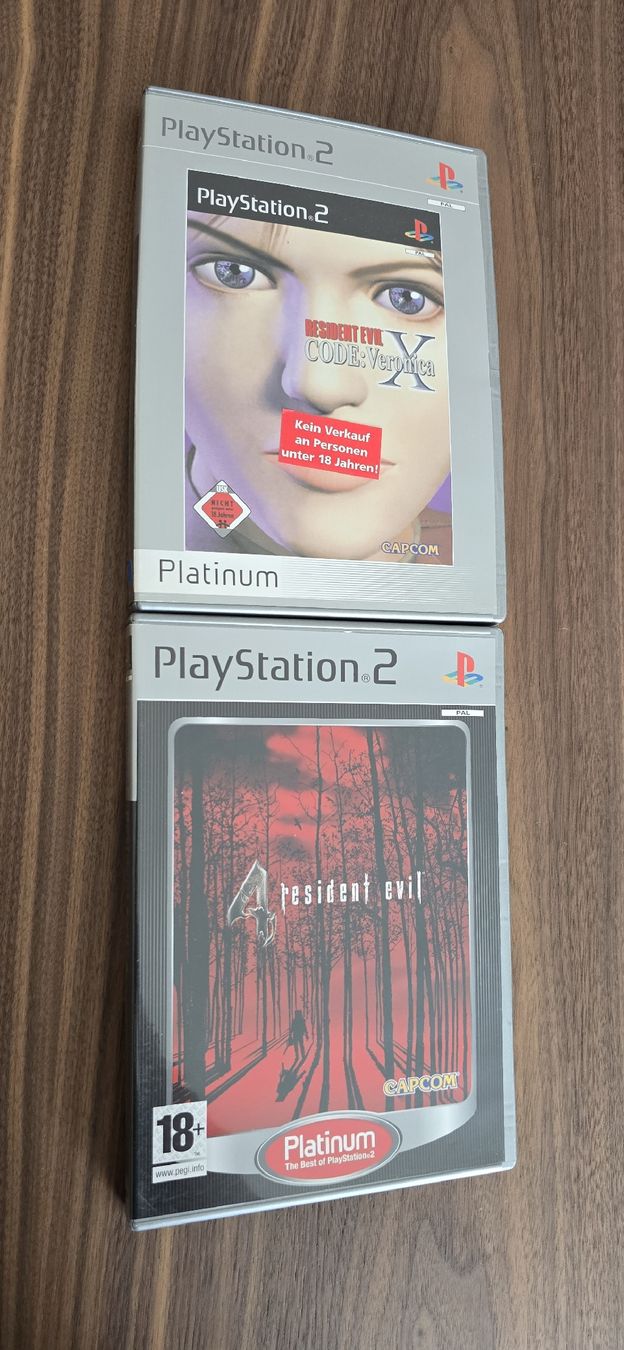 Resident Evil PS2: Code Veronica X + Resident Evil 4 (Gebraucht) in ...