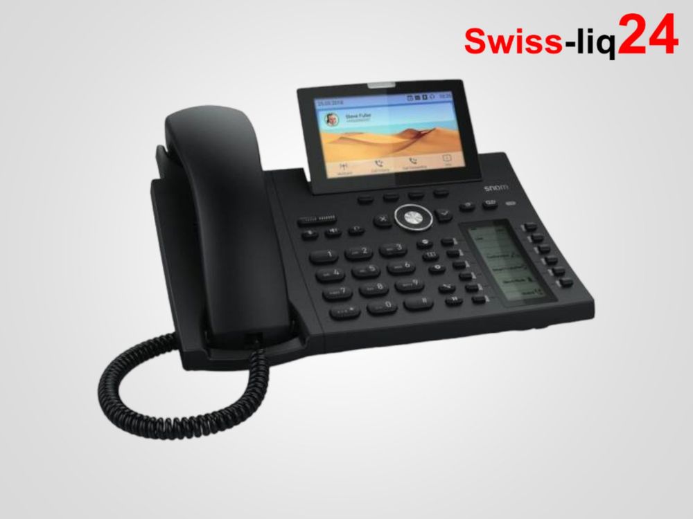 VoIP-Telefon SNOM TECHNOLOGY D385 schwarz IP Telefon A-081 | Kaufen auf Ricardo
