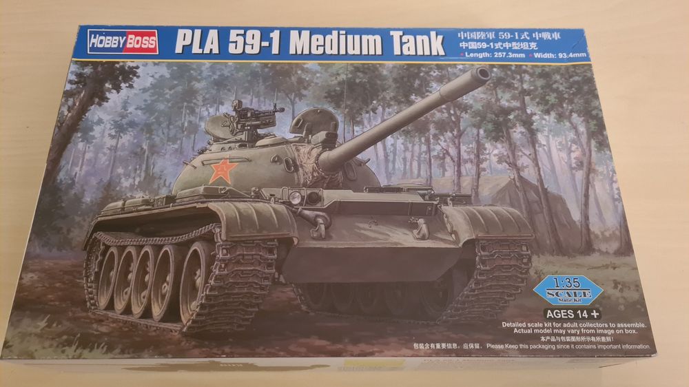 1:35 PLA Type-59-1 (T-54 A) - Hobby Boss 84542 (Neu (gemäss ...