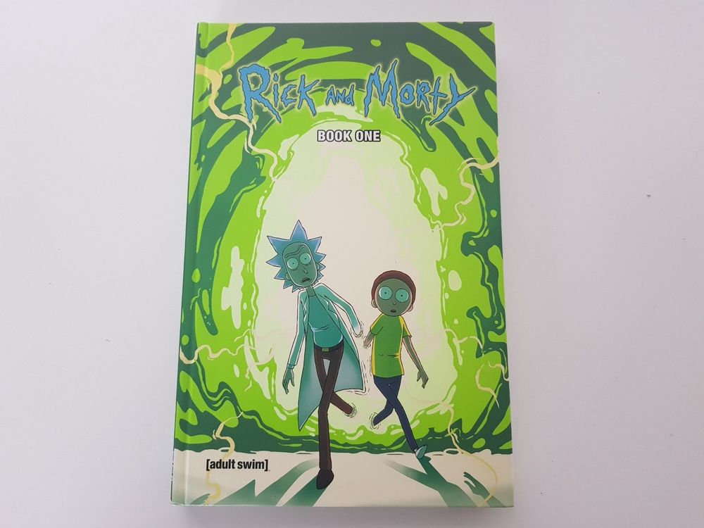Rick and Morty Book One Comic Buch Hardcover Adult Swim, neu (Neu ...