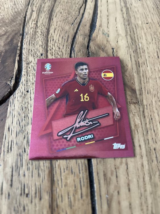 UEFA Euro 2024 Topps Sticker SP ESP signiert | Kaufen auf Ricardo